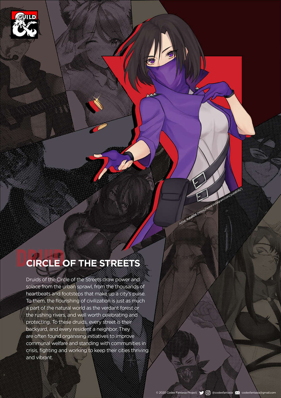 The Circle of the Streets Druid (Codex Fantasia: Dominus Duodecim) - Dungeon Masters Guild ...