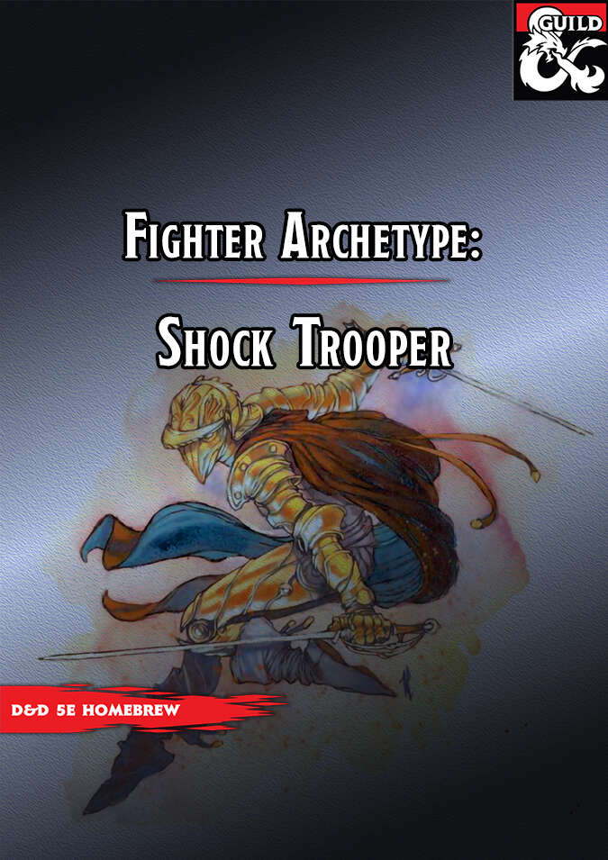 Shock Trooper ( Fighter Archetype Subclass) - Dungeon Masters Guild | DriveThruRPG