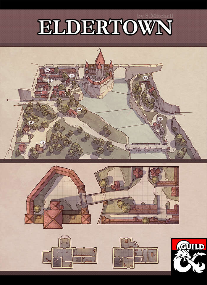 Eldertown - Dungeon Masters Guild | DriveThruRPG