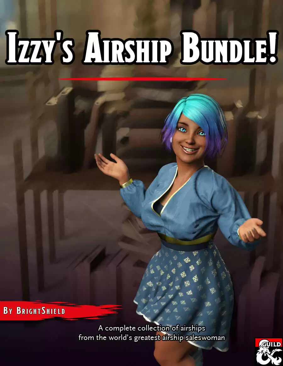 Izzy's Master Airship Bundle! [BUNDLE] - Dungeon Masters Guild ...