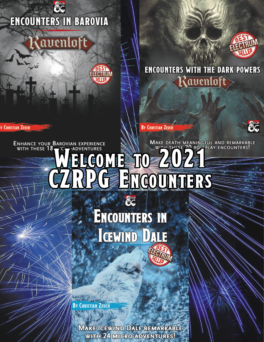 Welcome to 2021 - CZRPG Encounters [BUNDLE] - Dungeon Masters Guild | DriveThruRPG