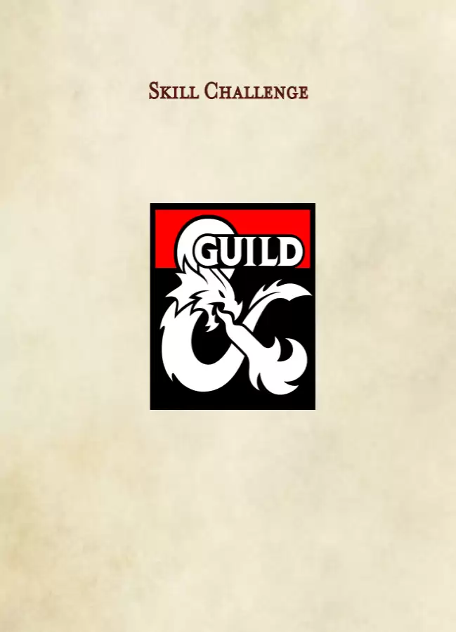 Skill challenge in 5e - Dungeon Masters Guild | DriveThruRPG