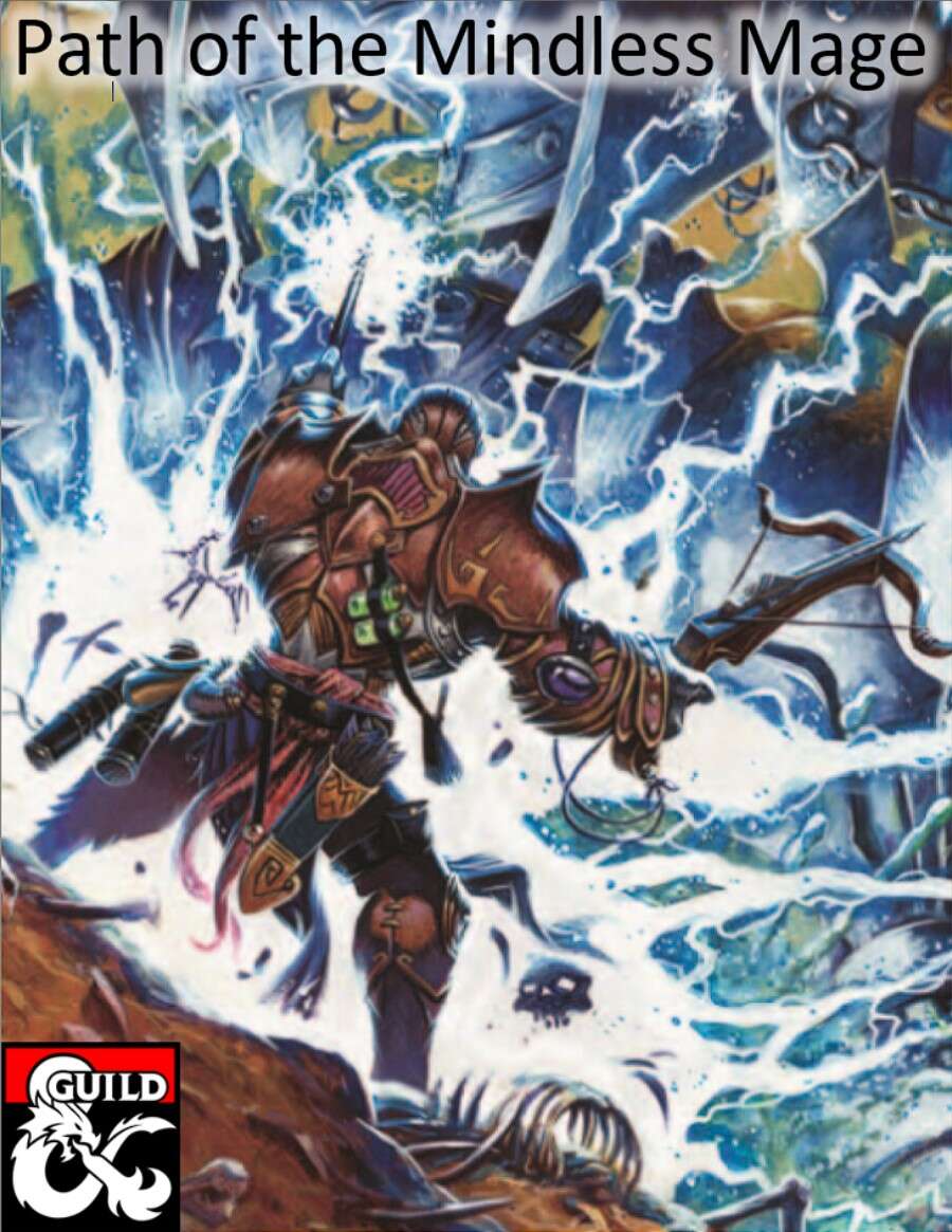 Primal Path: Path of the Mindless Mage - Dungeon Masters Guild ...