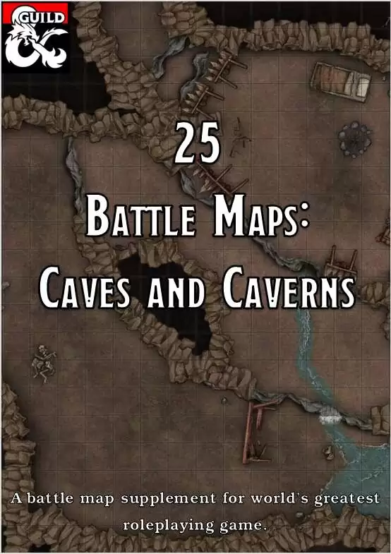 Battlemaps: Caves and Caverns - Dungeon Masters Guild | DriveThruRPG