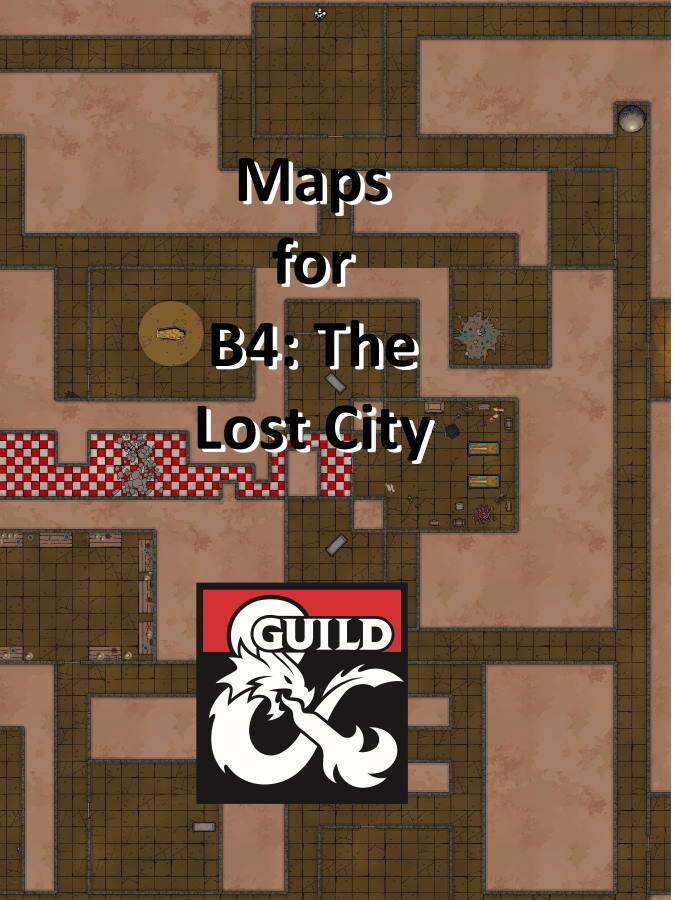 B4 The Lost City - Maps - Dungeon Masters Guild | DriveThruRPG