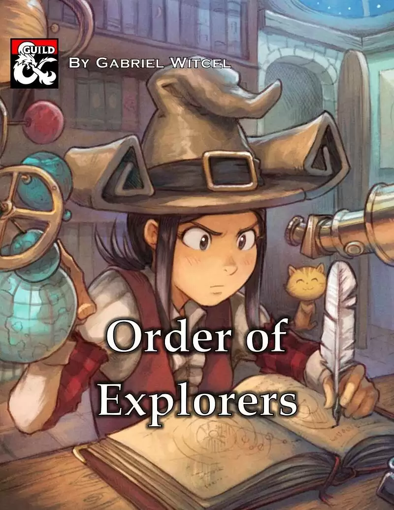 Wizard: Order of Explorers - Dungeon Masters Guild | DriveThruRPG
