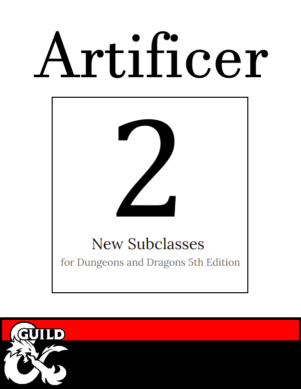 2 New Artificer Subclasses: Potioner & Defender - Dungeon Masters Guild ...