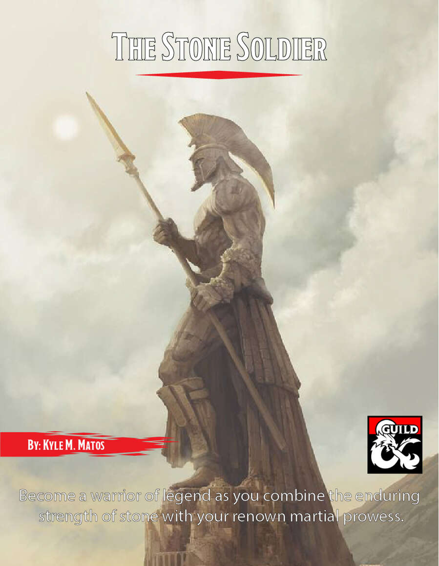 The Stone Soldier - a Fighter Sub-Class - Dungeon Masters Guild ...