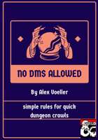 No DMs Allowed - Dungeon Masters Guild | Dungeon Masters Guild