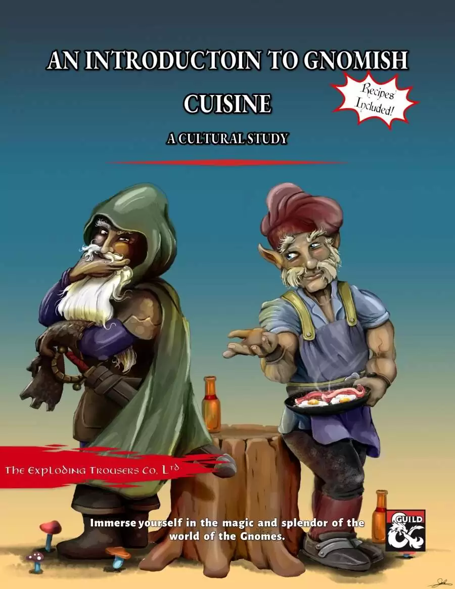 An Introduction to Gnomish Cuisine - Dungeon Masters Guild | DriveThruRPG