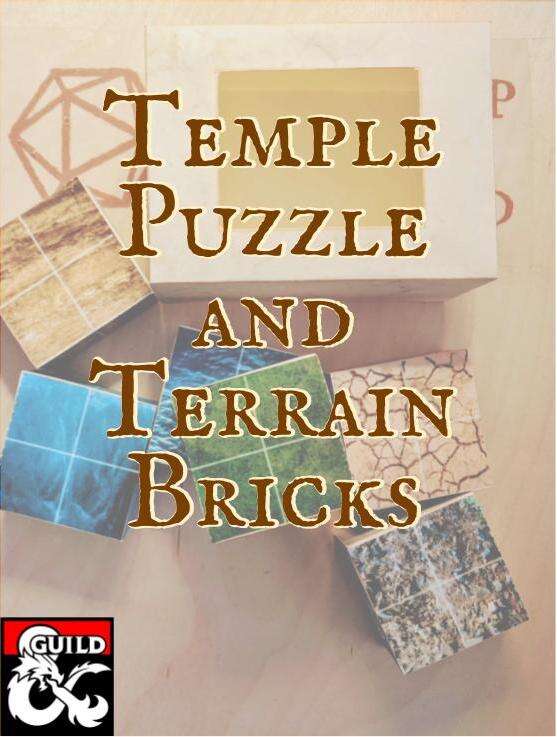 Temple Puzzle and Terrain Bricks - Dungeon Masters Guild | DriveThruRPG