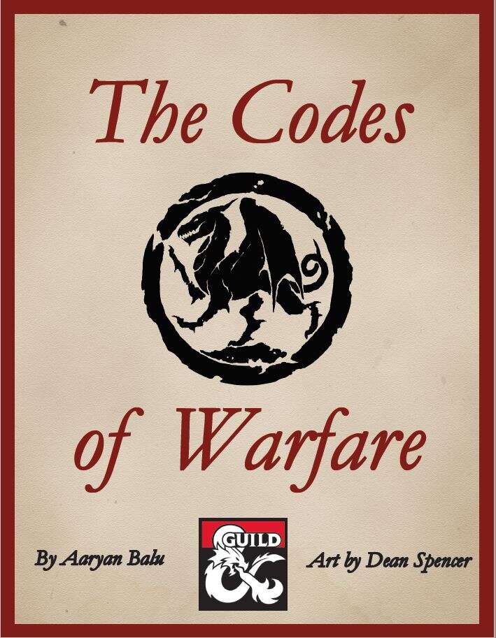 The Codes of Warfare - Dungeon Masters Guild | DriveThruRPG