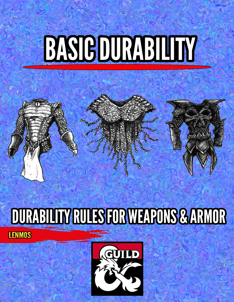 Basic Durability - Dungeon Masters Guild | DriveThruRPG