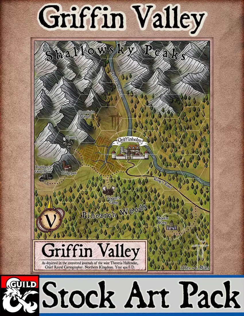 Elven Tower - Griffin Valley | Stock City Map - Dungeon Masters Guild ...