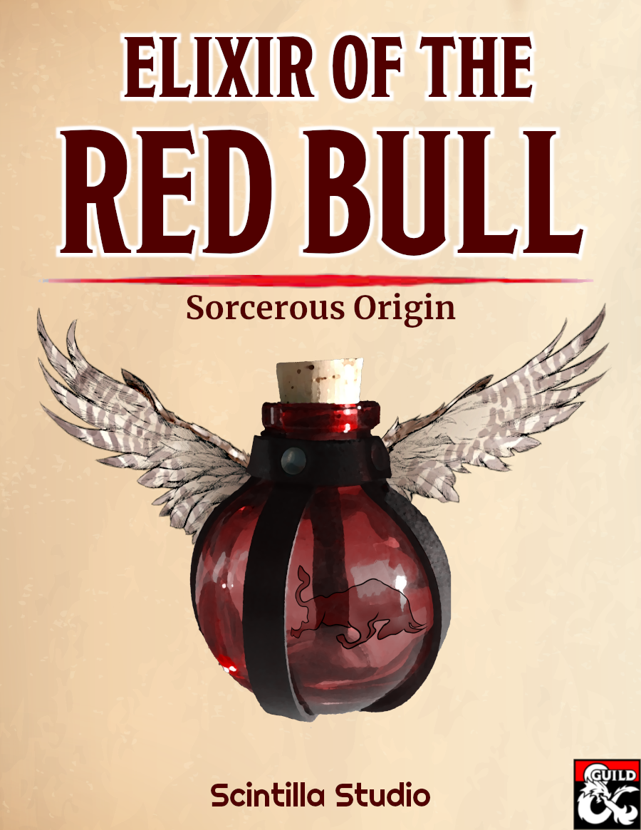 Elixir of the Red Bull - Dungeon Masters Guild | DriveThruRPG