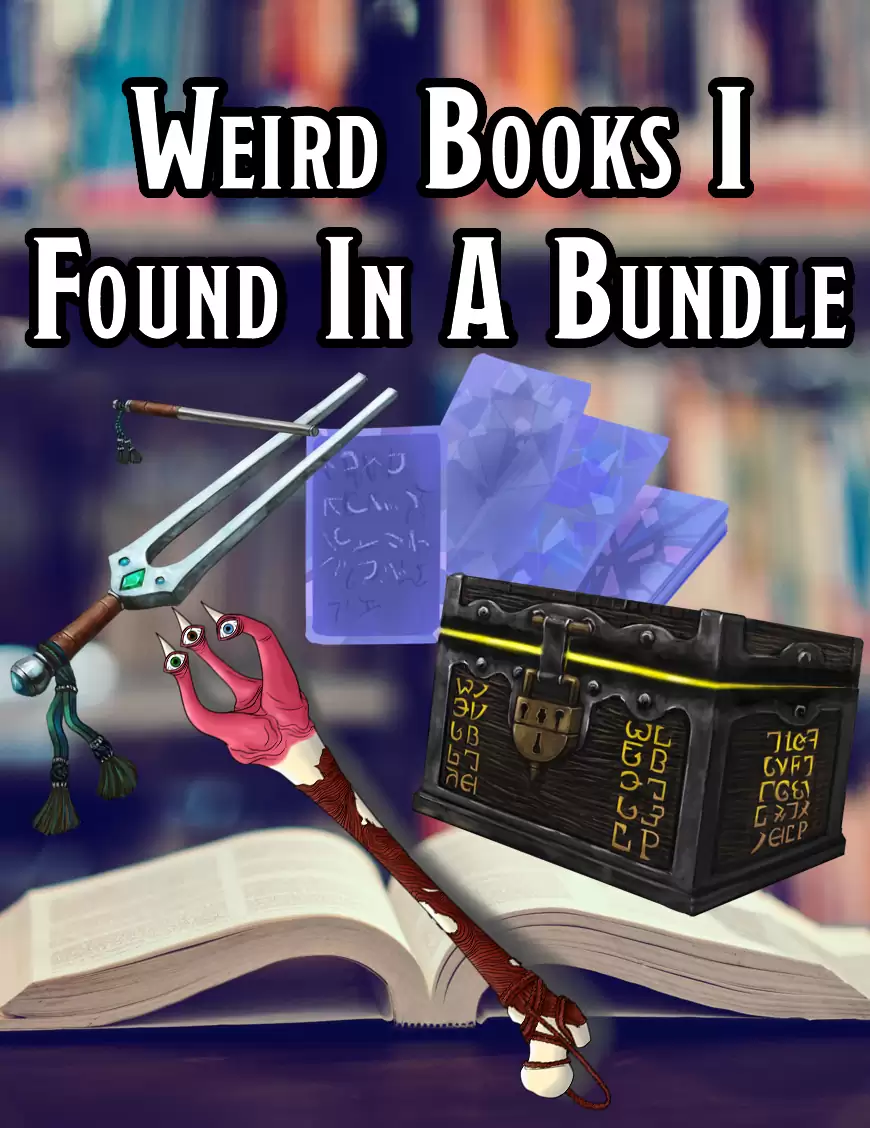 Weird Books I Found In A Bundle [BUNDLE] - Dungeon Masters Guild ...