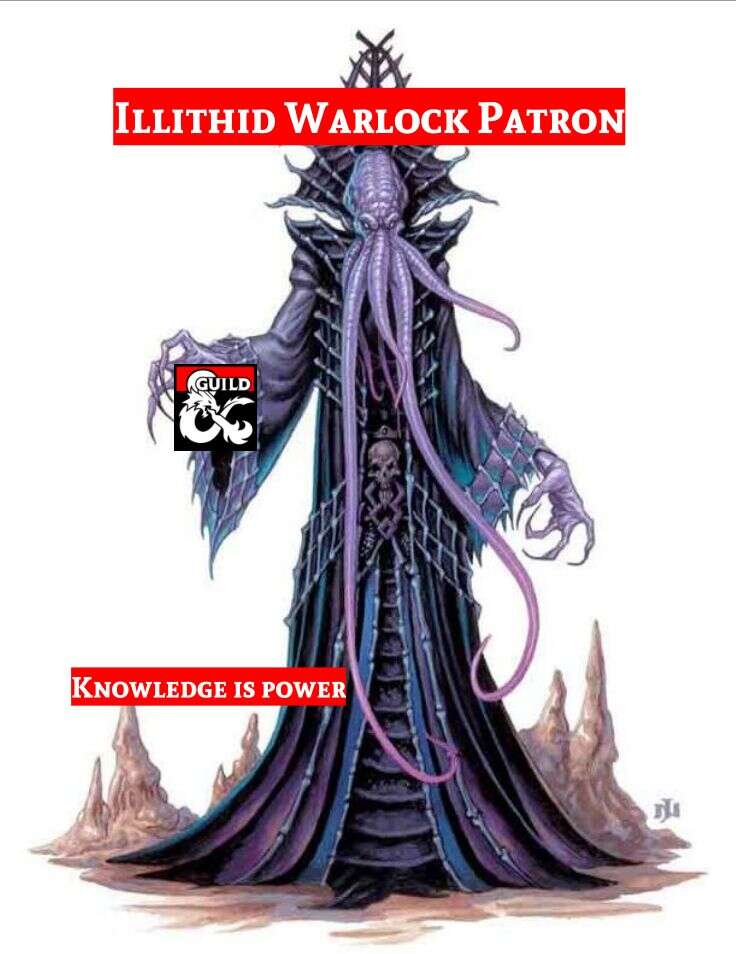 Illithid Warlock Patron - Dungeon Masters Guild | DriveThruRPG