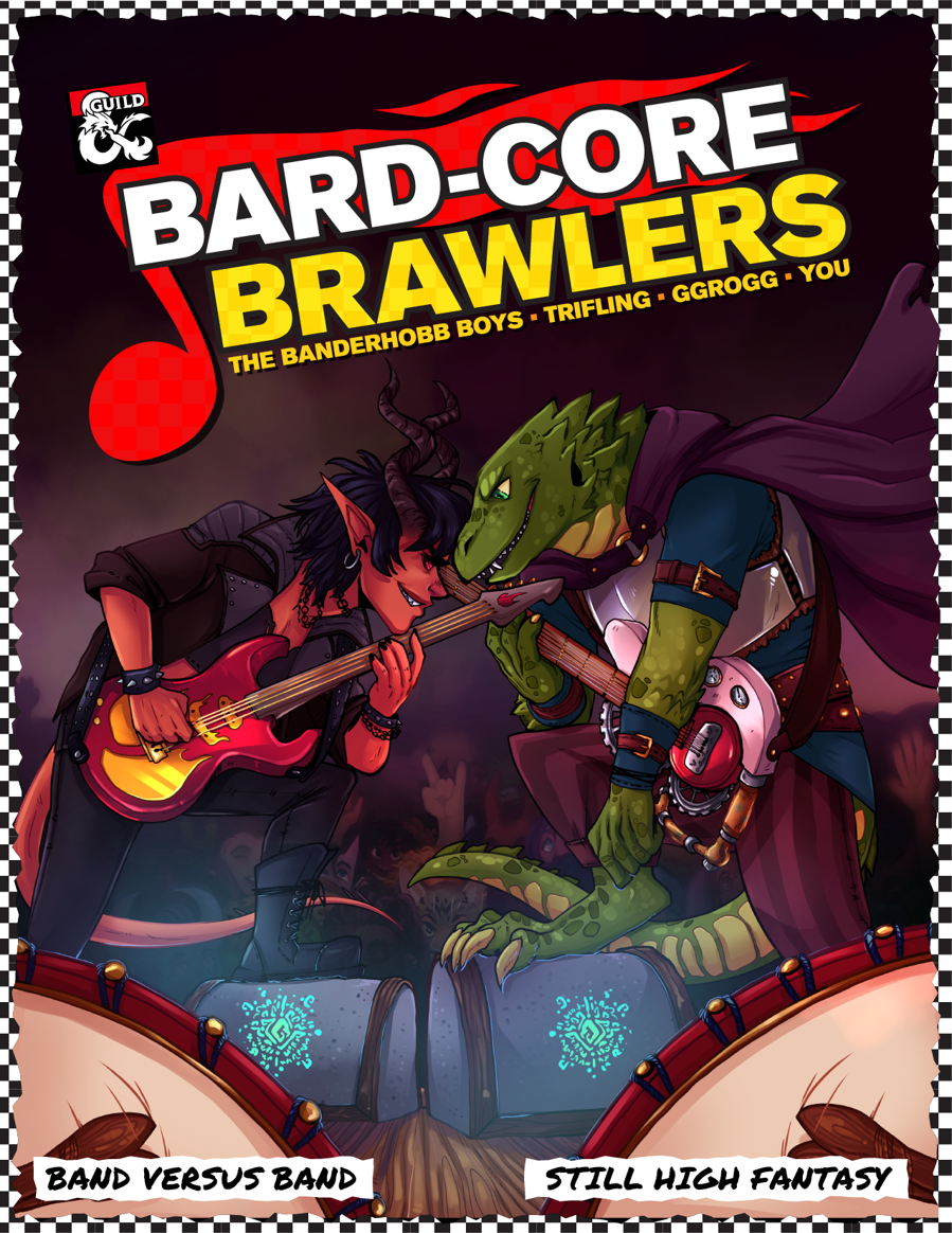 Bard-Core Brawlers - Dungeon Masters Guild | DriveThruRPG