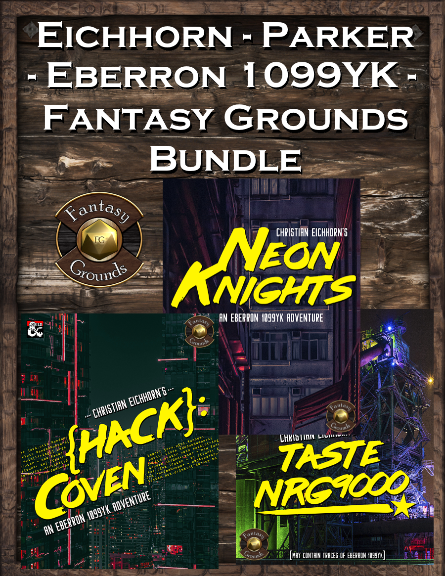 Eichhorn-Parker Eberron 1099 YK Fantasy Grounds Bundle [BUNDLE ...