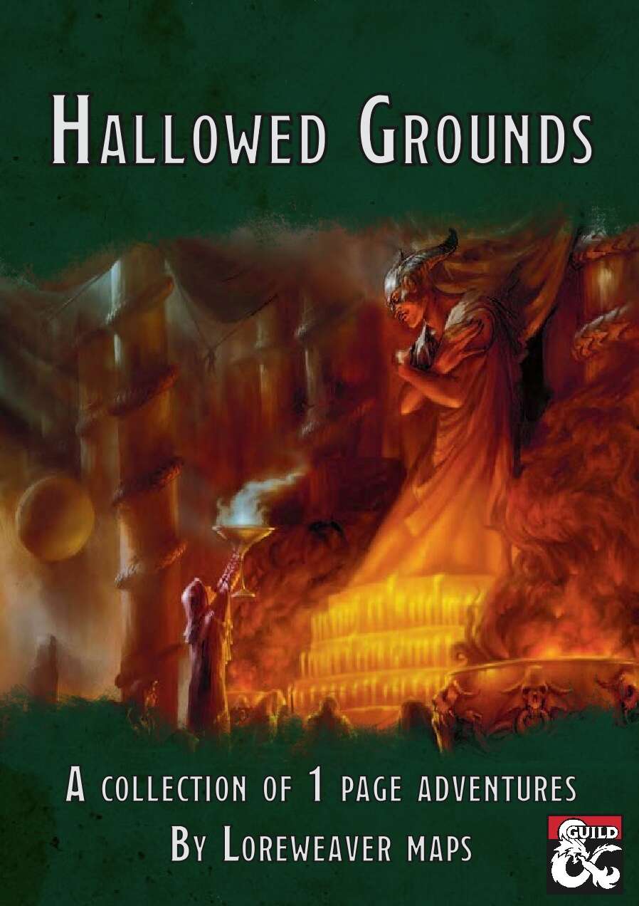Loreweaver Adventure Pack 1: Hallowed Grounds - Dungeon Masters Guild | DriveThruRPG