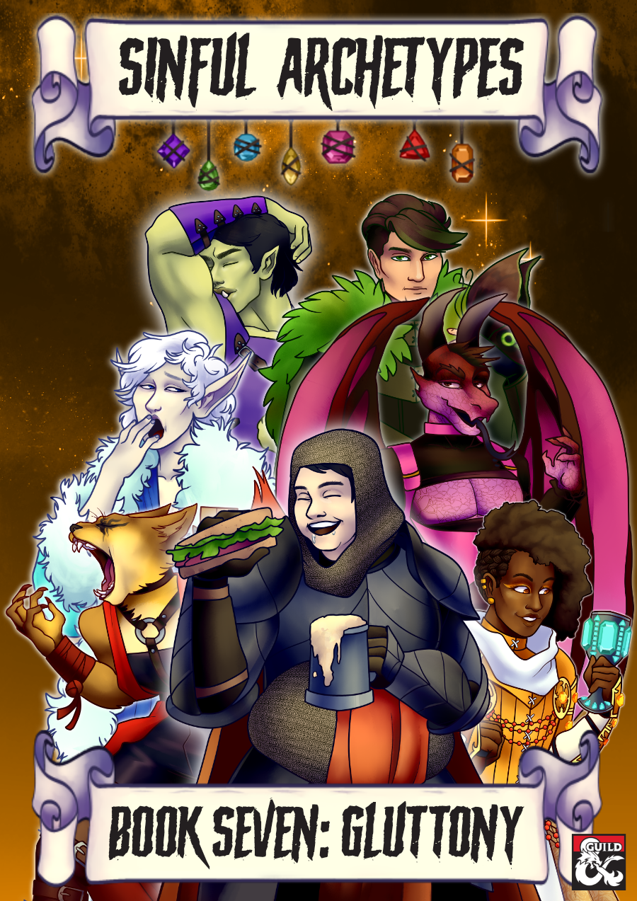Sinful Archetypes: Book 7 - Gluttony - Dungeon Masters Guild | DriveThruRPG