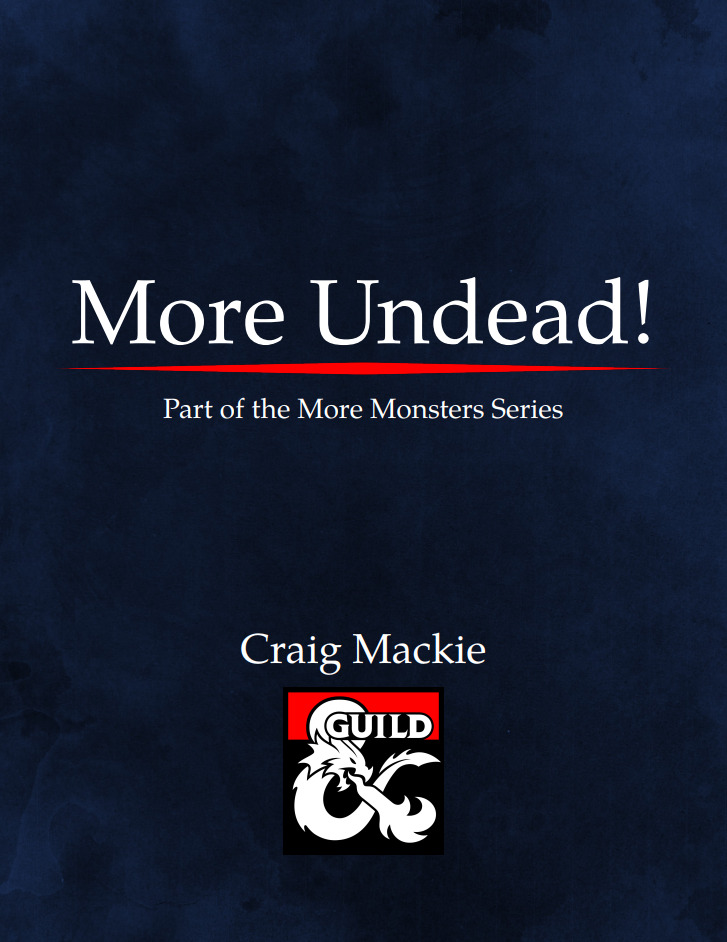 More Undead! - Dungeon Masters Guild | DriveThruRPG