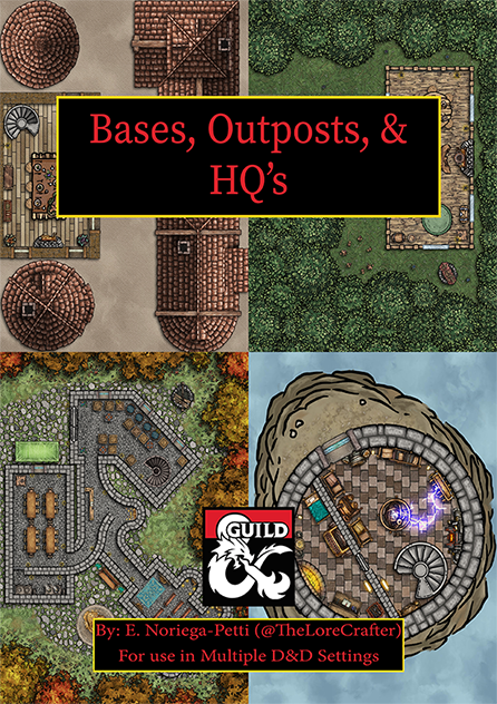 Homebase & HQ Map Pack Vol. 1 - Dungeon Masters Guild | DriveThruRPG
