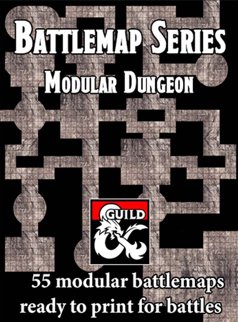 Battlemaps - Modular Dungeon - Dungeon Masters Guild | DriveThruRPG