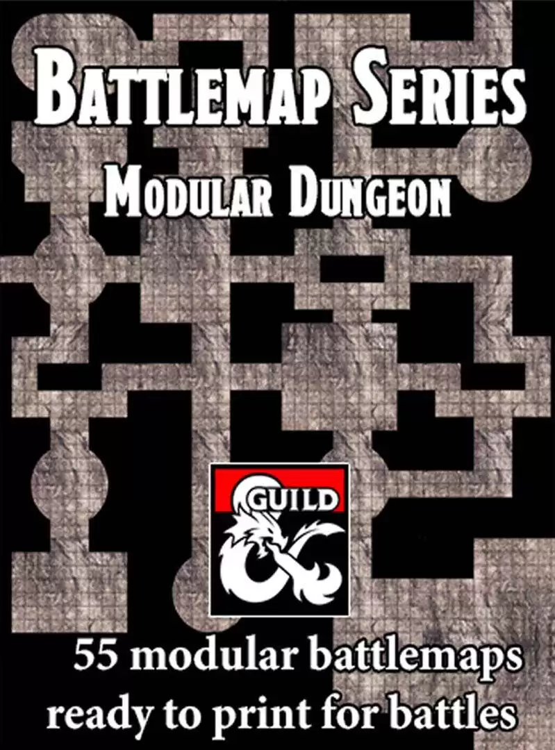 Battlemaps - Modular Dungeon - Dungeon Masters Guild | DriveThruRPG