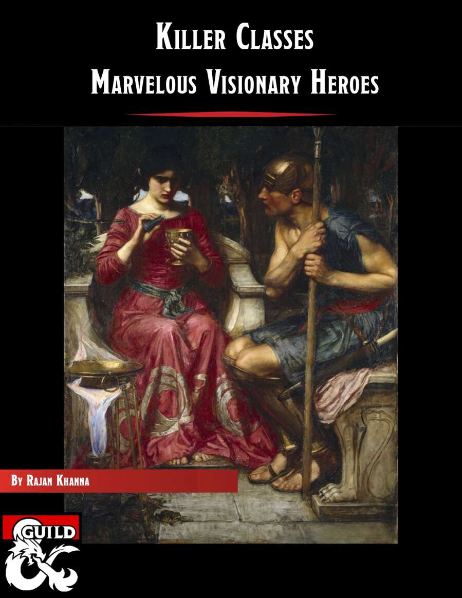 Killer Classes -- Marvelous Visionary Heroes - Dungeon Masters Guild ...
