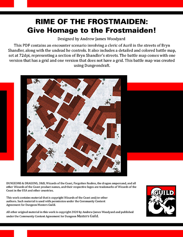 RF09: Rime of the Frostmaiden - Give Homage to the Frostmaiden ...