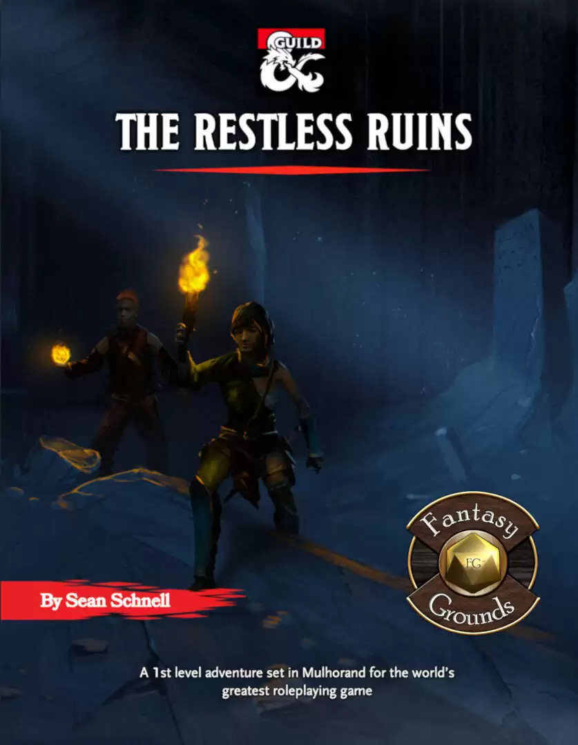 The Restless Ruins - Adventure (PDF and Fantasy Grounds) - Dungeon Masters Guild | DriveThruRPG