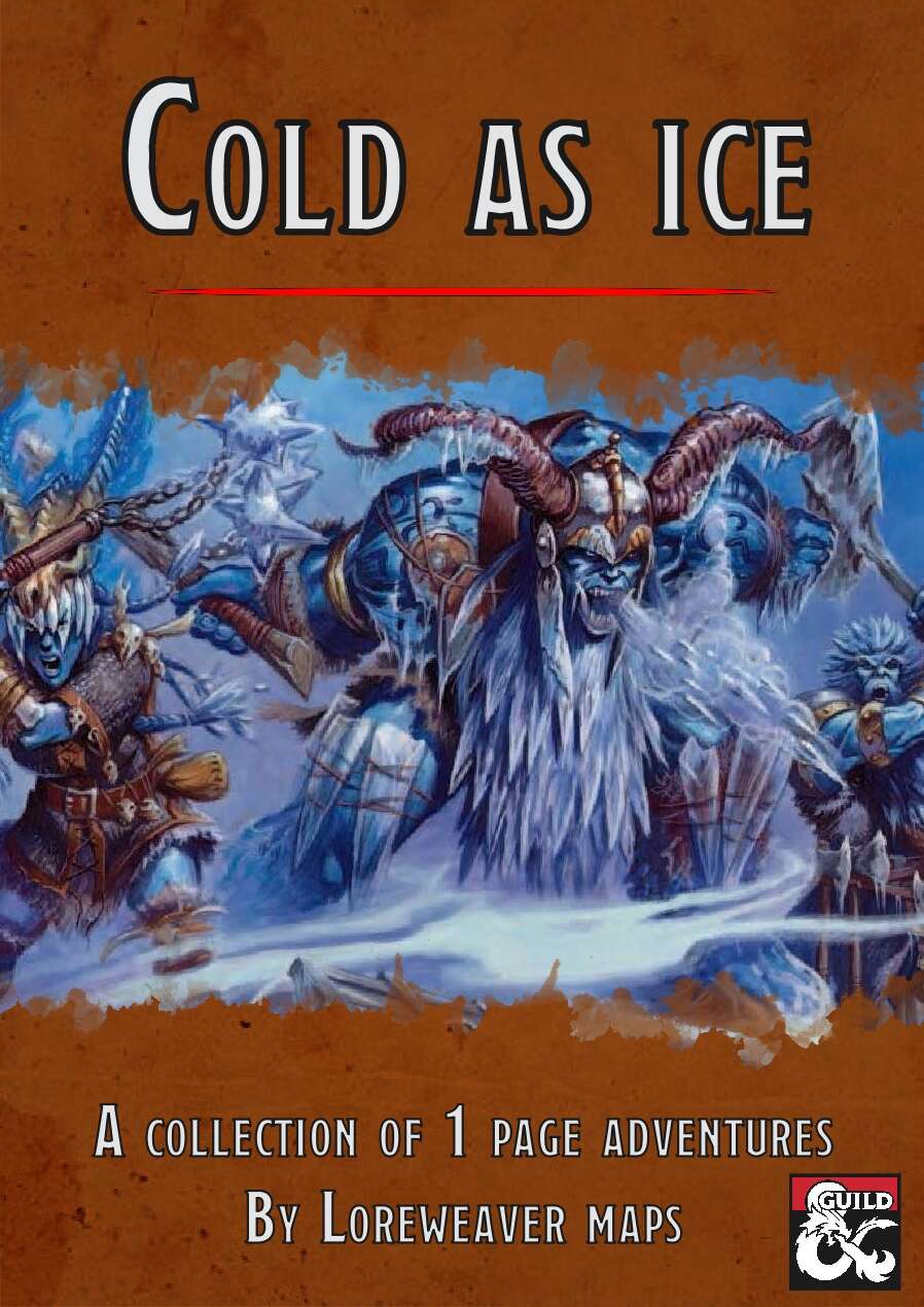Loreweaver Adventure Pack 2: Cold as Ice - Dungeon Masters Guild | DriveThruRPG