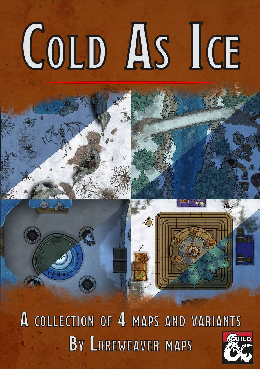 Loreweaver Map Pack 2: Cold as Ice - Dungeon Masters Guild | DriveThruRPG