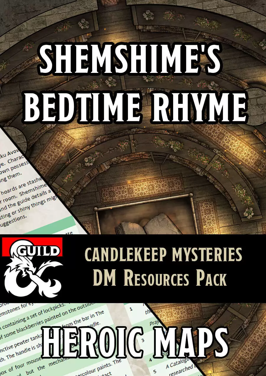 Candlekeep Mysteries: Shemshime’s Bedtime Rhyme DM Resources Pack ...