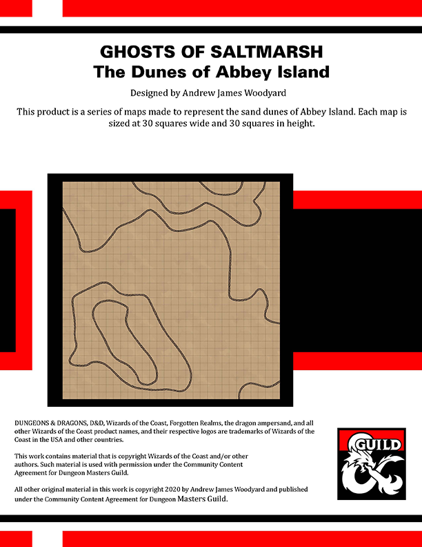 GS04: Ghosts of Saltmarsh - The Sand Dunes of Abbey Island - Dungeon ...