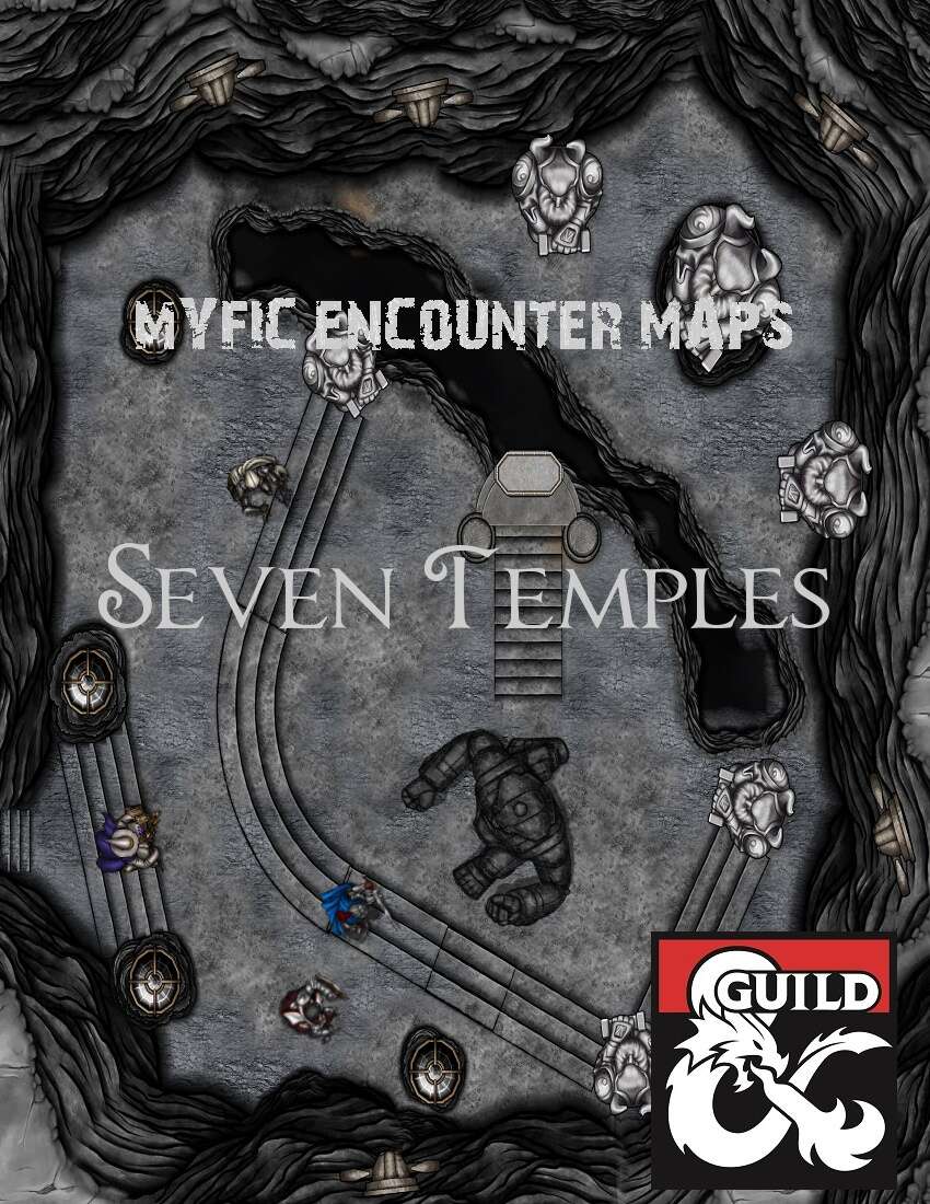 Seven Temples - Dungeon Masters Guild | DriveThruRPG