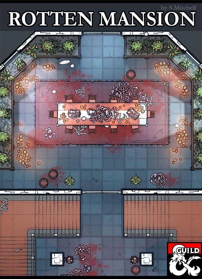 Rotten Mansion - Dungeon Masters Guild | DriveThruRPG