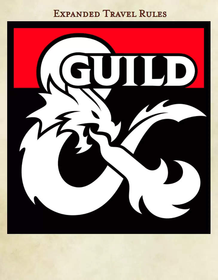 Expanded Travel Rules - Dungeon Masters Guild | DriveThruRPG