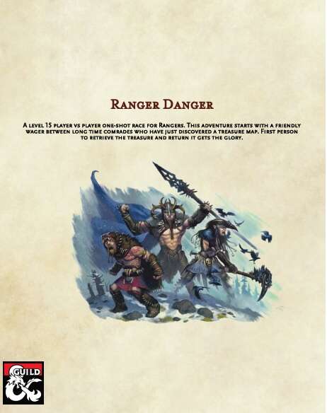 Ranger Danger - Dungeon Masters Guild | DriveThruRPG