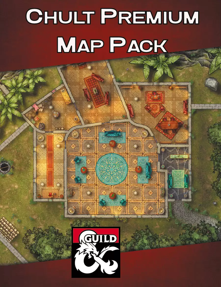 Chult Premium Map Pack - Dungeon Masters Guild | DriveThruRPG