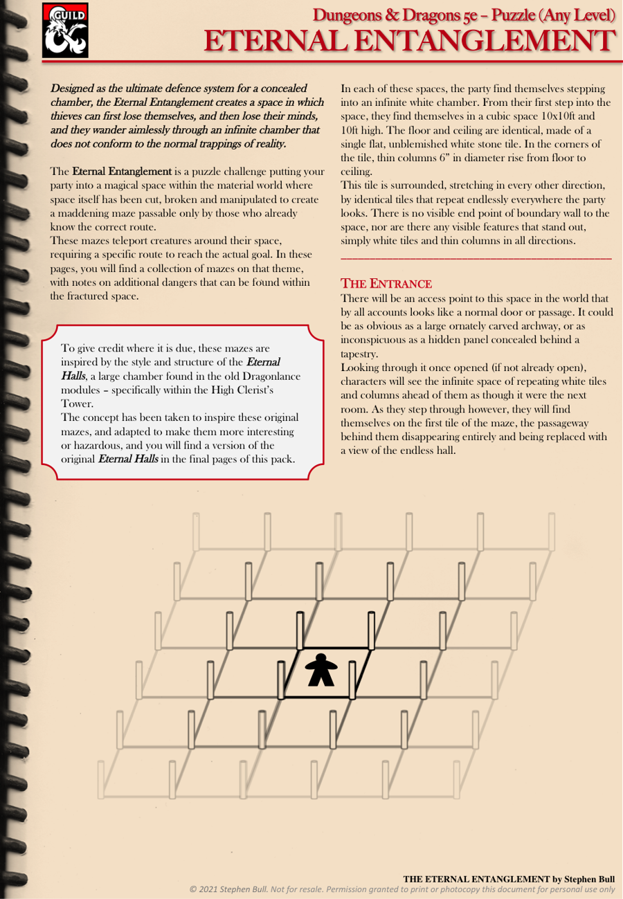 5e Puzzle - The Eternal Entanglement - Dungeon Masters Guild | DriveThruRPG
