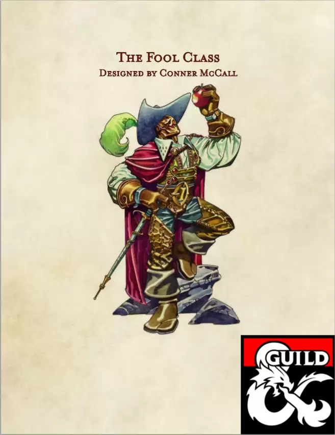 The Fool Class - Dungeon Masters Guild | DriveThruRPG