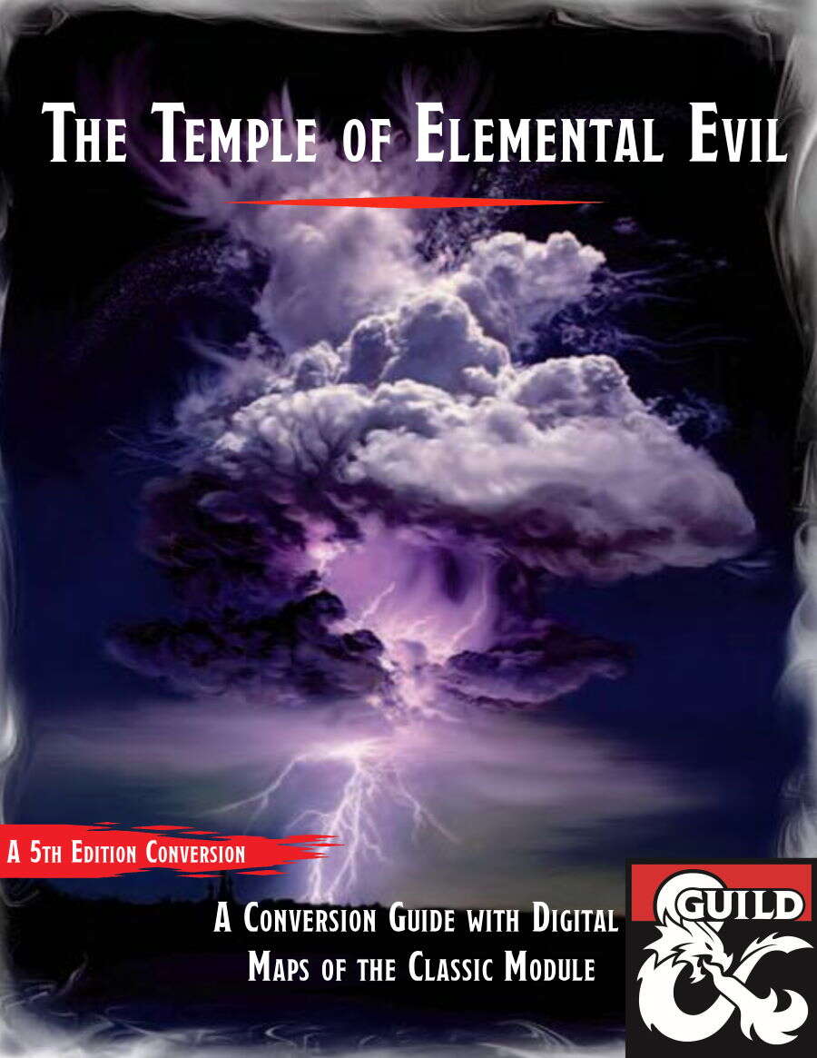 The Temple of Elemental Evil 5e Conversion Guide with Maps - Dungeon ...