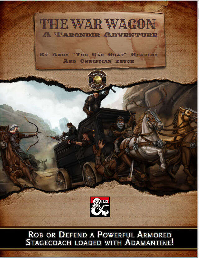 The War Wagon (Fantasy Grounds) - Dungeon Masters Guild | DriveThruRPG