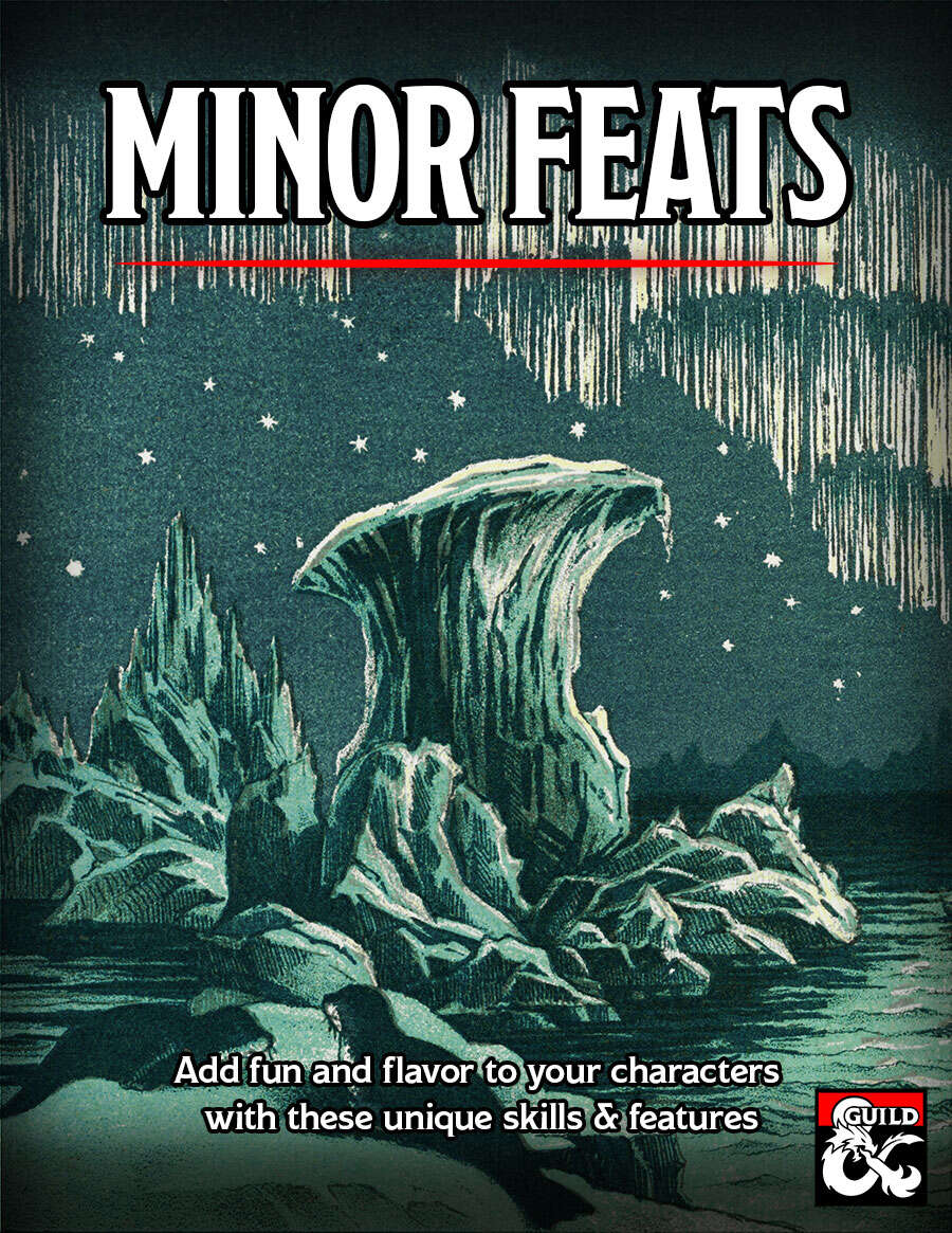 Minor Feats - Dungeon Masters Guild | DriveThruRPG