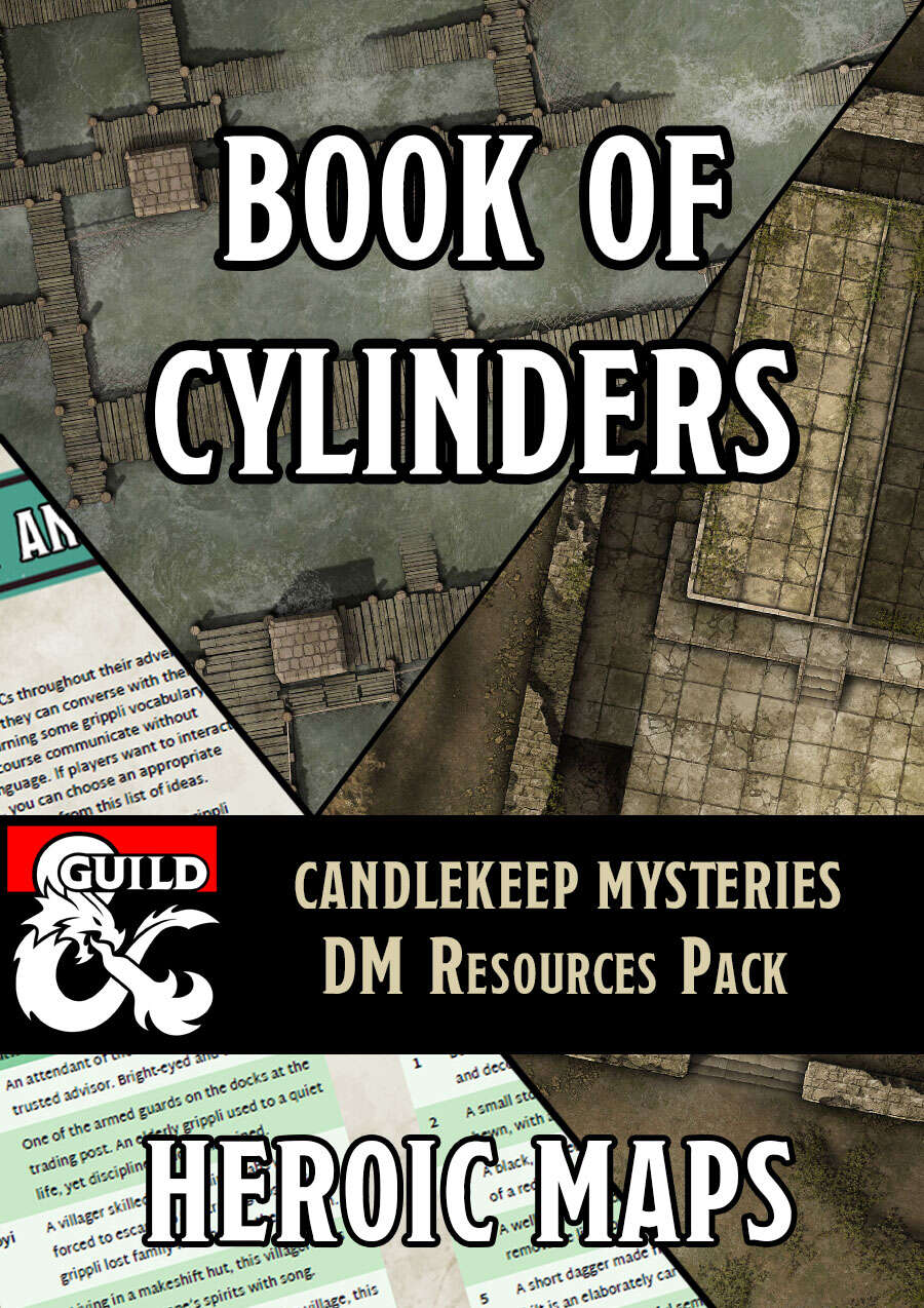 Candlekeep Mysteries: Book of Cylinders DM Resources Pack - Dungeon ...