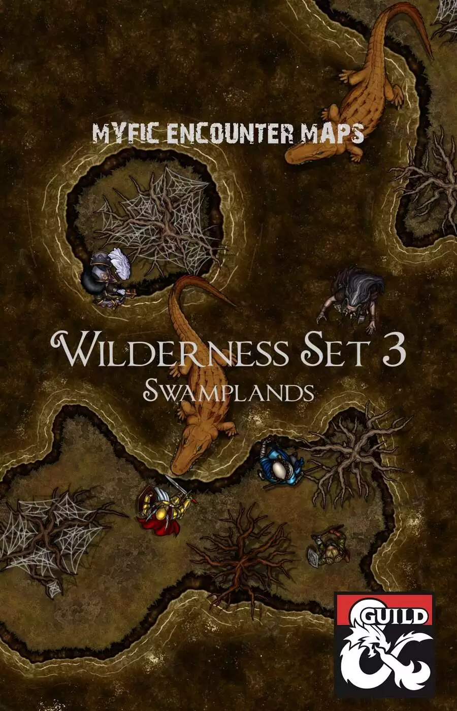 Wilderness Maps Set 3 Swamplands - Dungeon Masters Guild | DriveThruRPG