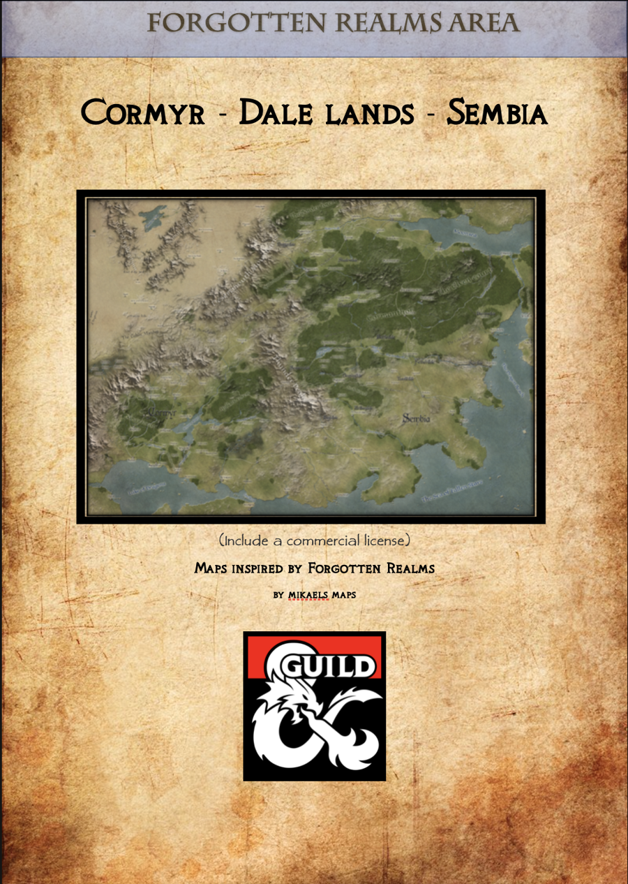 Cormyr the Dales and Sembia - The Journey - Dungeon Masters Guild ...