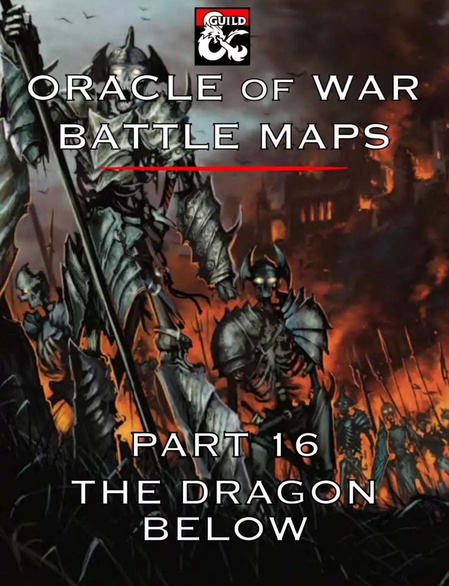 Oracle of War Battle Maps - The Dragon Below - Dungeon Masters Guild ...